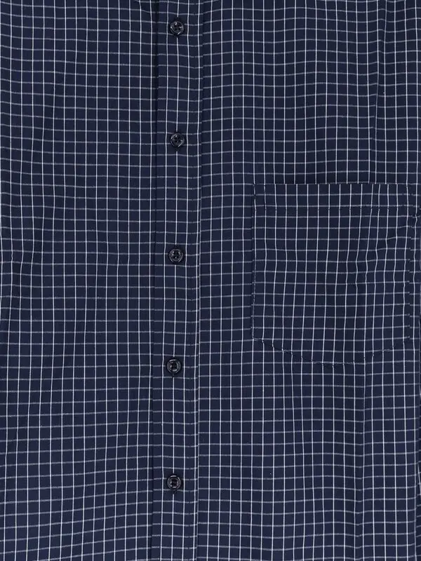 WALK IN PARIS Cotton Shirt With Plaid Print