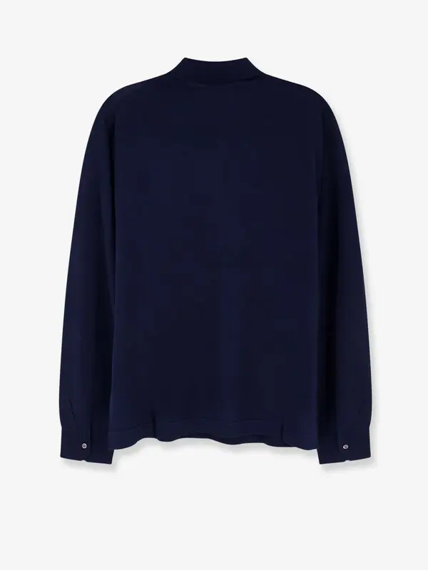 BRAMANI CASHMERE Cotton And Silk Blend Polo Shirt