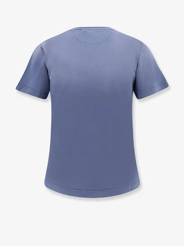 GOLDEN GOOSE Cotton T-shirt With Logo Detail