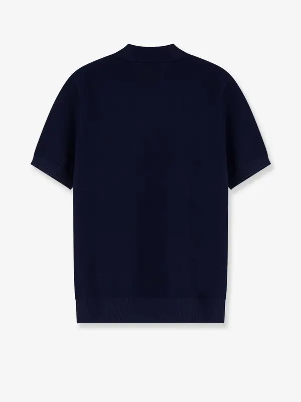 BRAMANI CASHMERE Cotton And Silk Blend Polo
