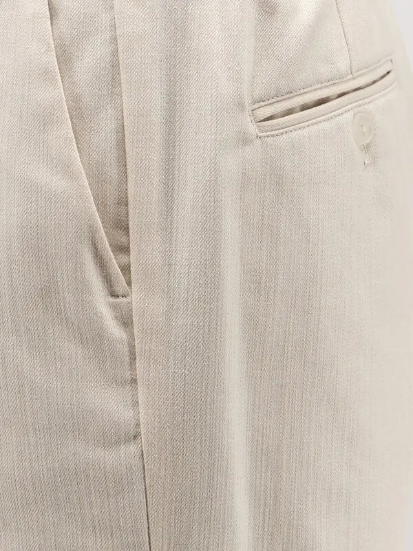 HEVO Torre Lapillo Cotton Blend Tailored Shorts
