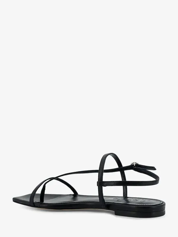 AeydĒ Ella Flat Leather Sandals