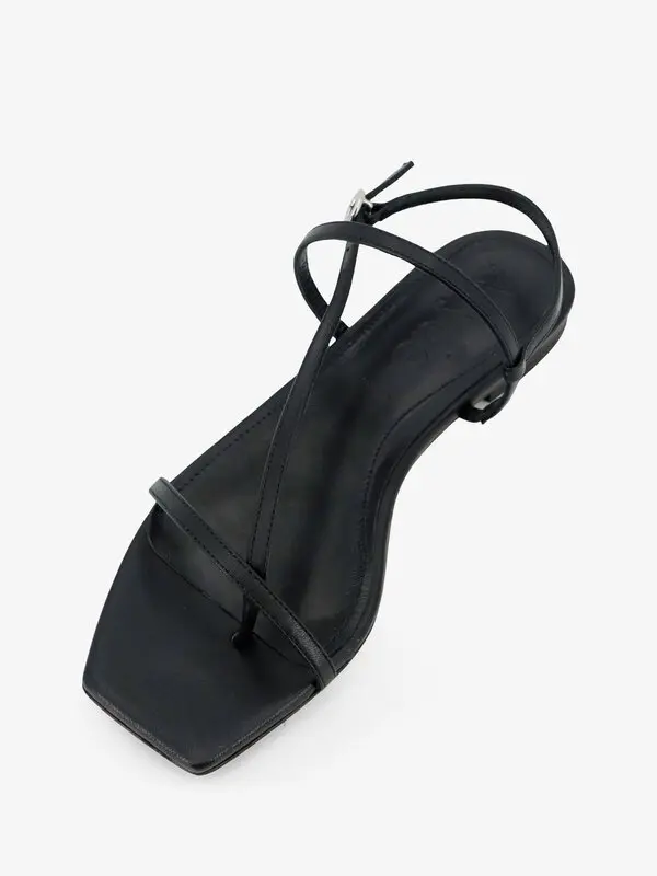 AeydĒ Ella Flat Leather Sandals