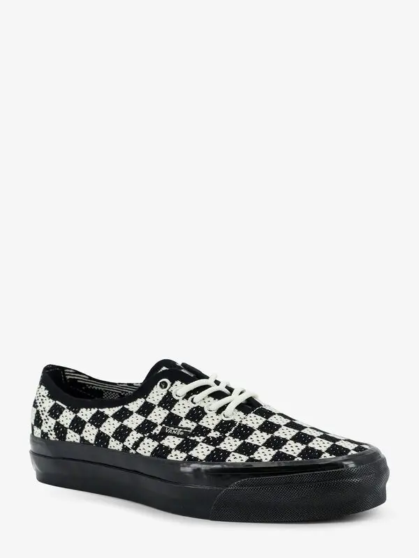 VANS Lx Authentic 44 Fabric Sneakers With A Checkerboard Pattern