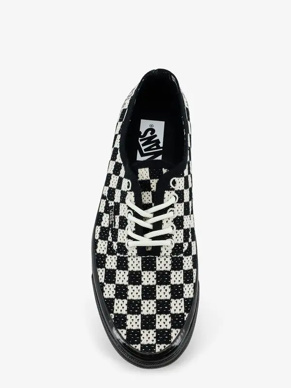 VANS Lx Authentic 44 Fabric Sneakers With A Checkerboard Pattern