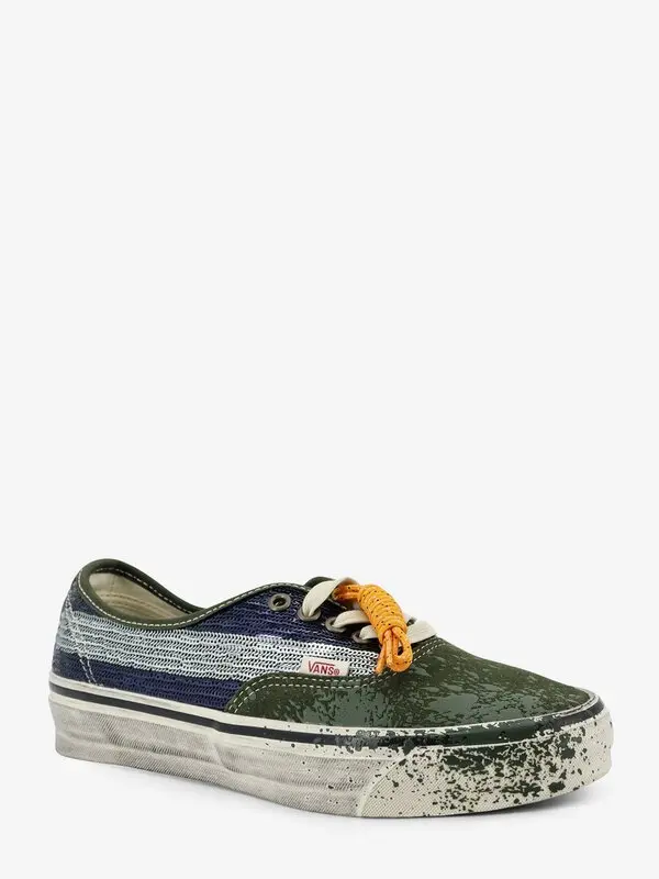 VANS Lx Authentic 44 Suede With Micro Sequin Detail - Green