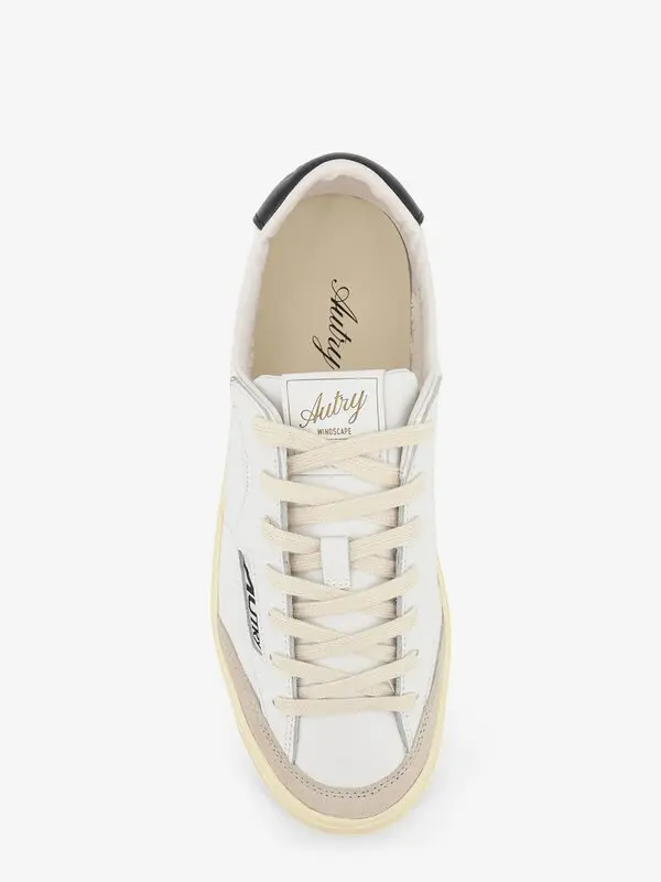AUTRY Windscape Leather Sneakers With Suede Insert
