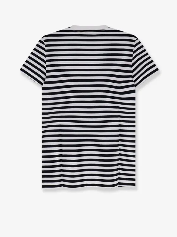 Max Mara Mxmruta Cotton Tshirt With Front Embroidery