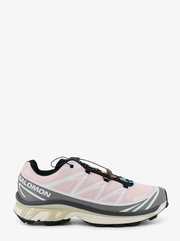 SALOMON Xt6 Technical Fabric Sneakers With Side Lettering Logo
