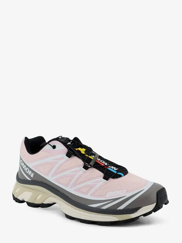 SALOMON Xt6 Technical Fabric Sneakers With Side Lettering Logo