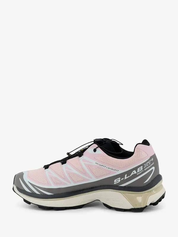 SALOMON Xt6 Technical Fabric Sneakers With Side Lettering Logo