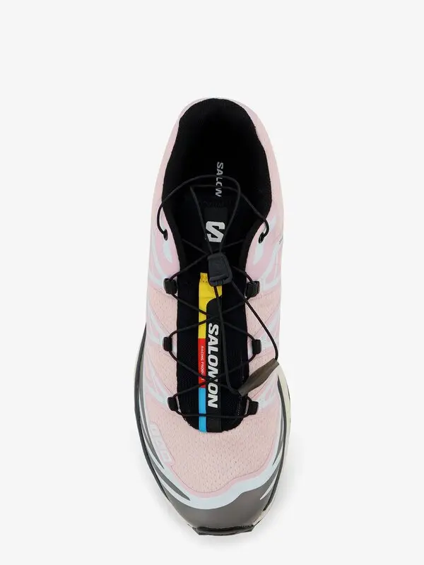 SALOMON Xt6 Technical Fabric Sneakers With Side Lettering Logo