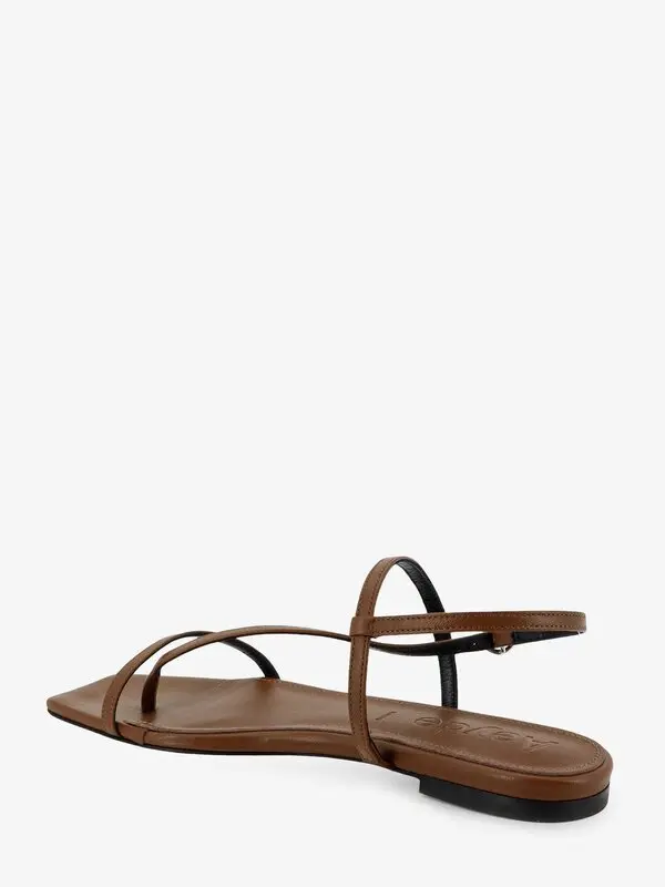 AeydĒ Ella Flat Leather Sandals