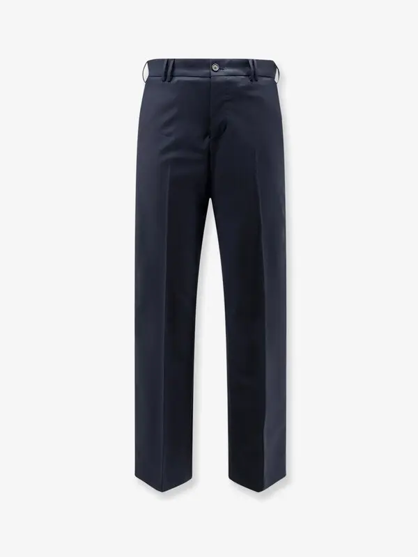 PT TORINO Michael Stretch Virgin Wool Trousers - Blue