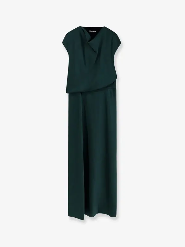 Vince Satin Long Dress