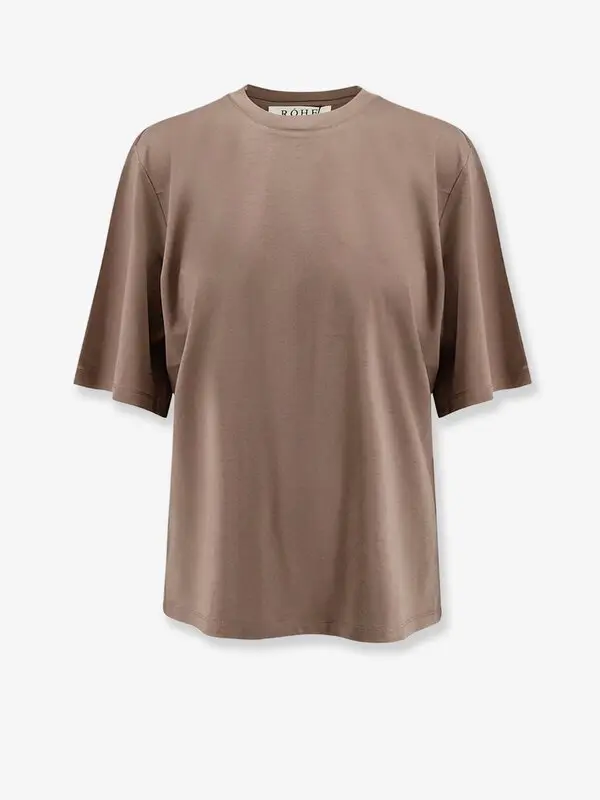 RÓHE Cotton, Modal And Silk Blend Tshirt