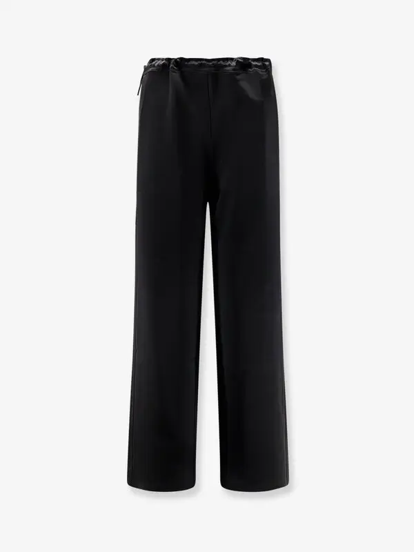 TONYWACK Satin Trousers - Black