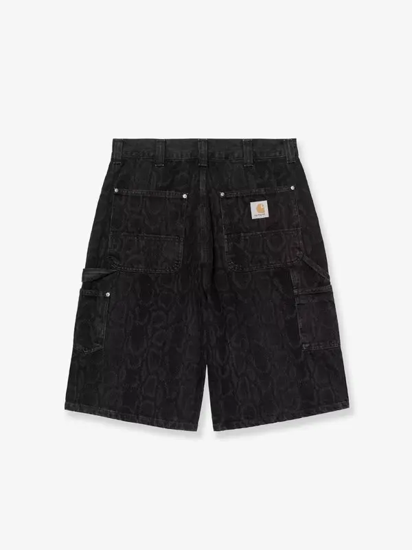 Carhartt Work In Progress Og Double Knee Denim Bermuda Shorts