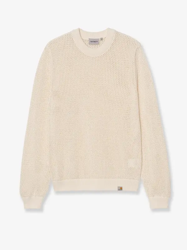 Carhartt Work In Progress Stockton Cotton Sweatshirt - Beige