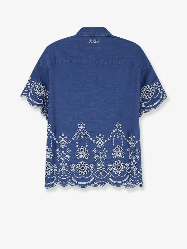 MC2 SAINT BARTH Clementine Cotton Shirt