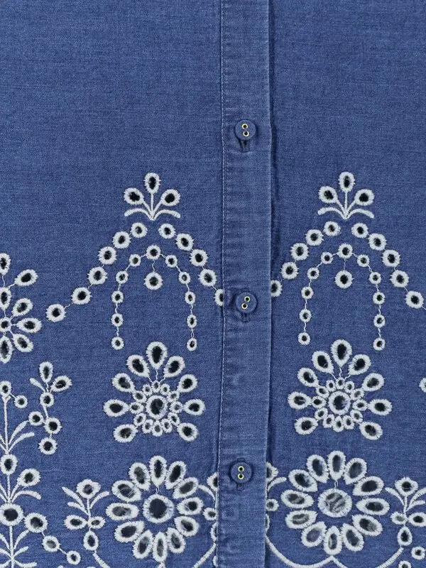 MC2 SAINT BARTH Clementine Cotton Shirt
