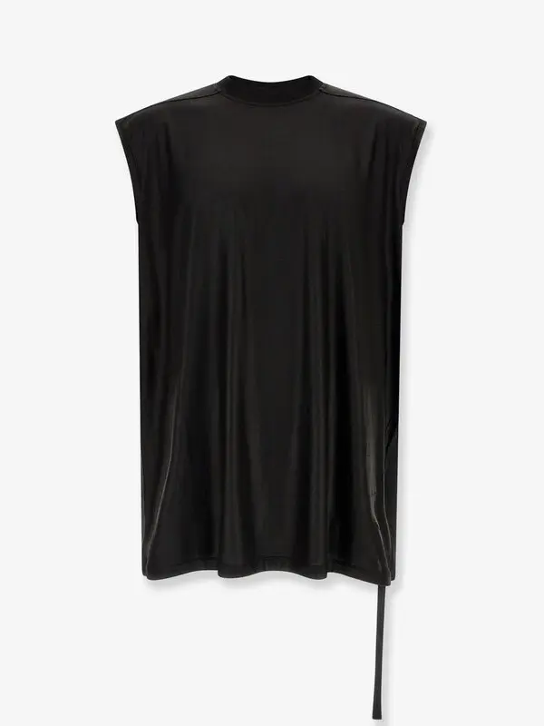 Rick Owens Technical Fabric Tshirt - Black