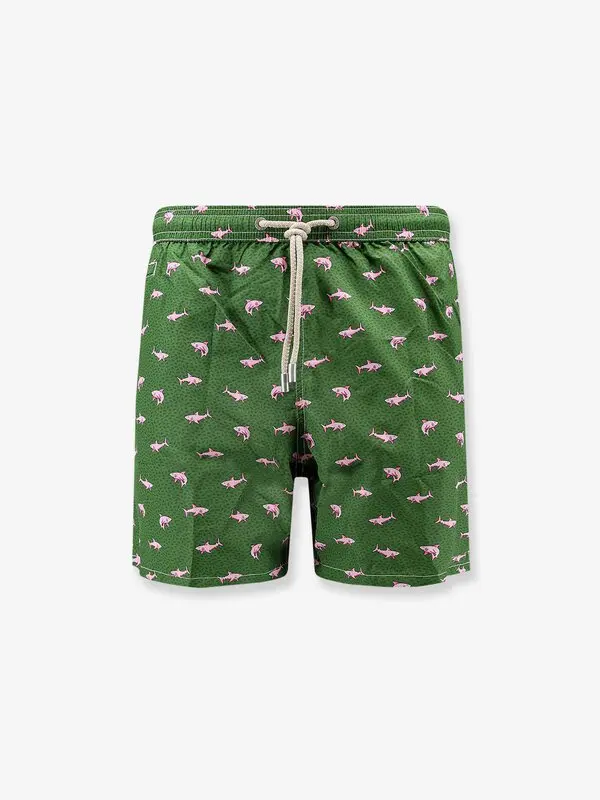 MC2 SAINT BARTH Recycled Material Swim Trunks