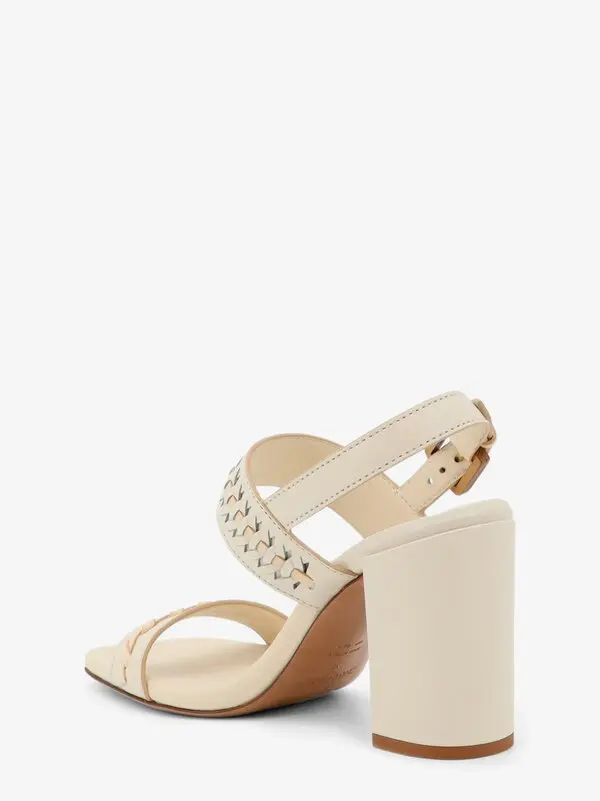 Zimmermann Alchemy 85 Leather Heeled Sandals