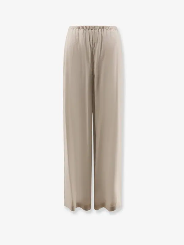 Max Mara Mxpdestino Linen And Viscose Trousers