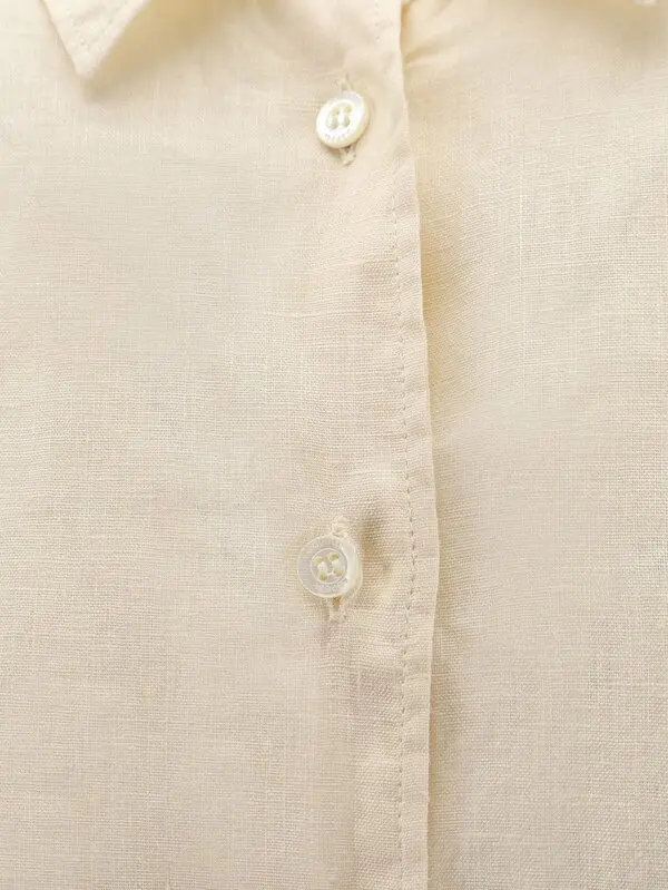 Aspesi Vissuto" Linen Shirt