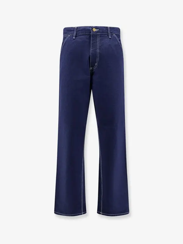 Carhartt Work In Progress Norco Relaxed Straight Fit Trousers - Blue