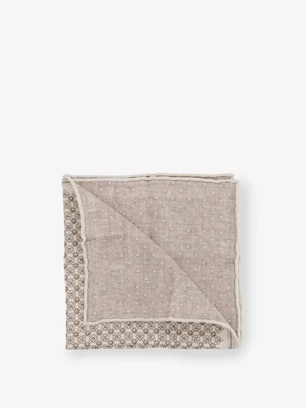 Brunello Cucinelli Silk Pocket - Beige