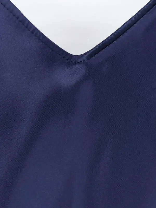 Alberta Ferretti Satin Top
