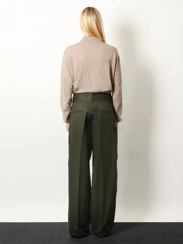 THE FRANKIE SHOP Tova Cargo Cotton Pants