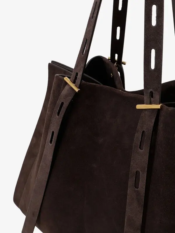MINOBOSSI Paula Suede Shoulder Bag