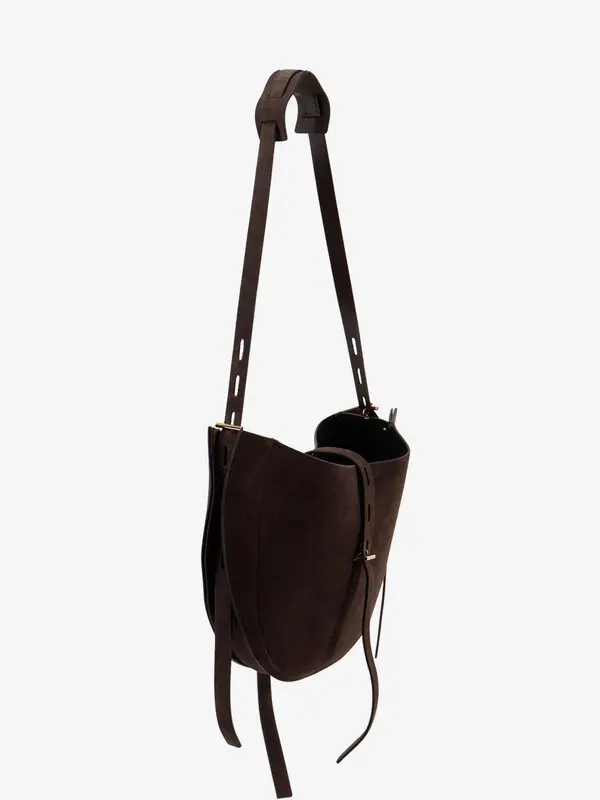MINOBOSSI Suede Crossbody Bag