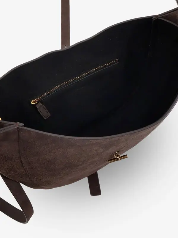 MINOBOSSI Suede Crossbody Bag