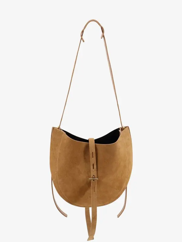 MINOBOSSI Suede Crossbody Bag