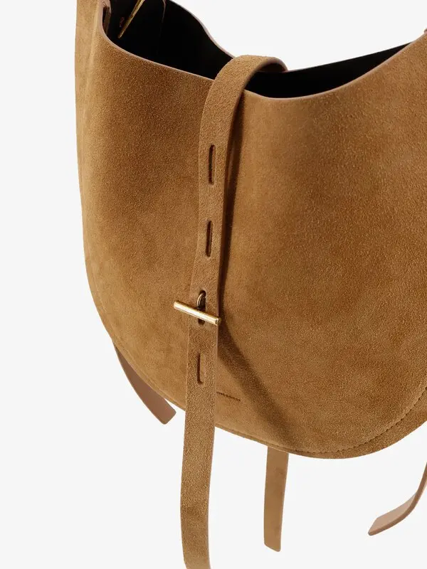 MINOBOSSI Suede Crossbody Bag