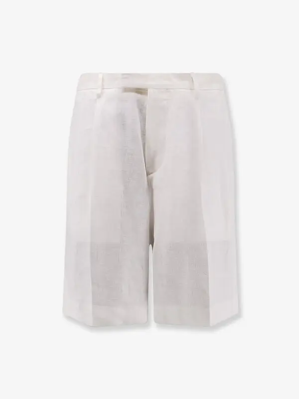 LARDINI Linen Shorts