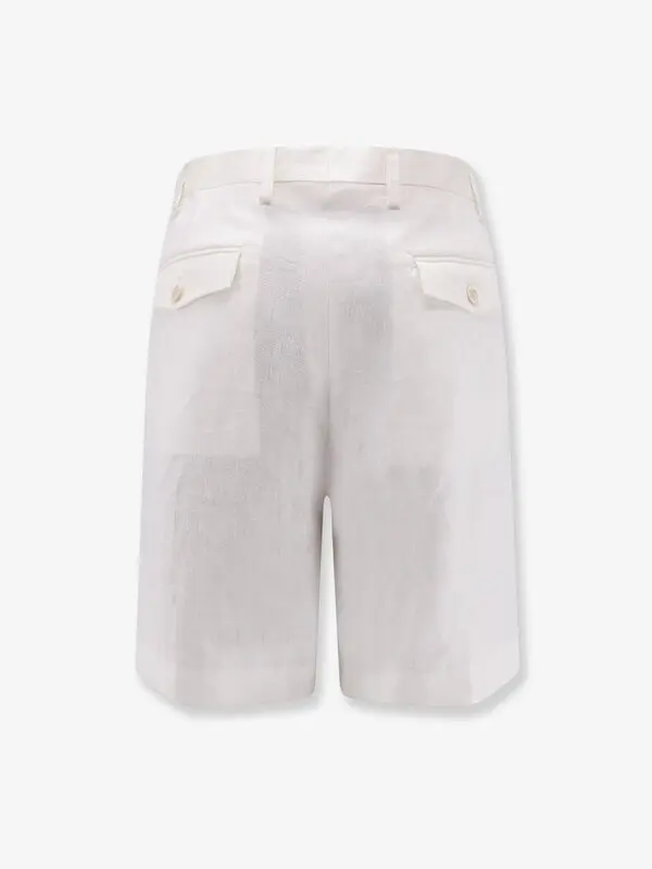 LARDINI Linen Shorts