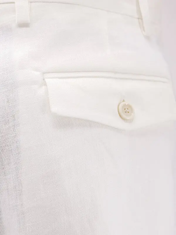 LARDINI Linen Shorts