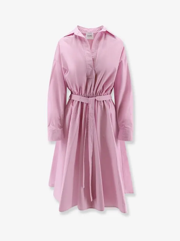 NUDE Cotton Polo Dress