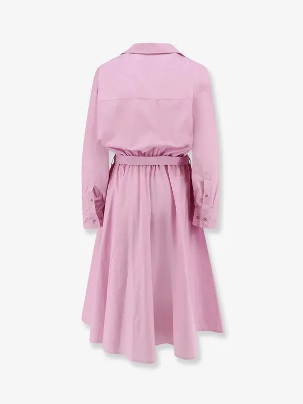 NUDE Cotton Polo Dress