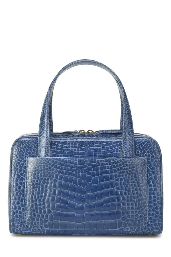 Chanel Alligator Bowler