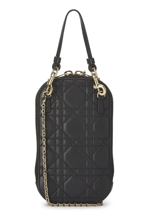 Dior Lambskin Leather Lady Smartphone Holder