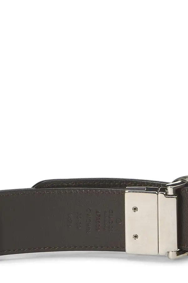 Gucci Ssima Interlocking Belt 75