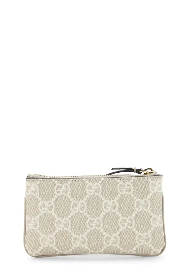 Gucci Gg Supreme Canvas Key Case