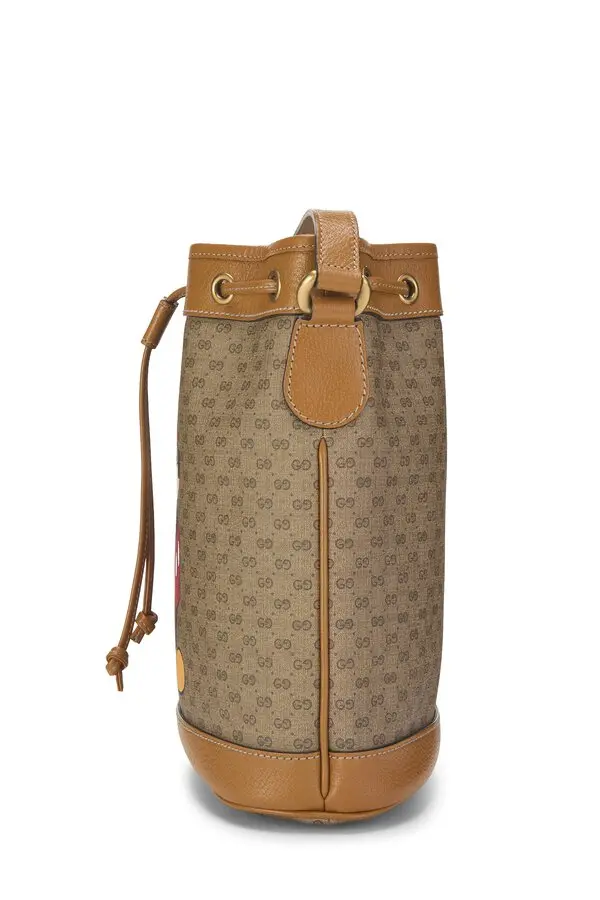 Gucci X Disney Mickey Mouse Gg Supreme Bucket Bag