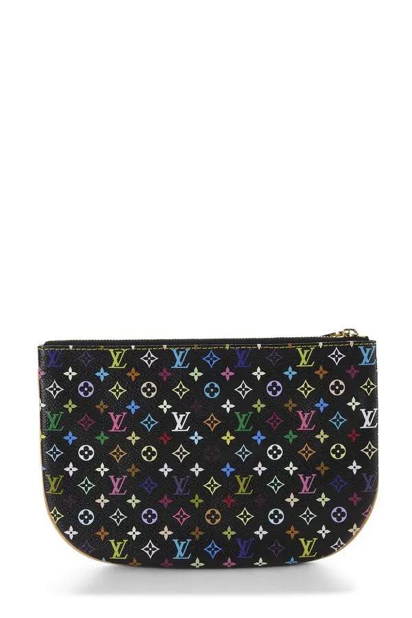 LOUIS VUITTON Takashi Murakami X Monogram Multicolore Pouch
